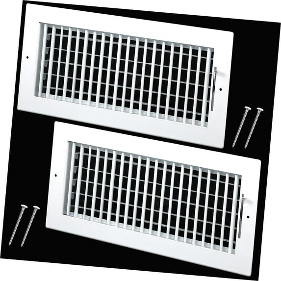 Fuliko 2 Pack Ceiling Vent Covers 14" 6" Duct Opening Size Sidewall ...