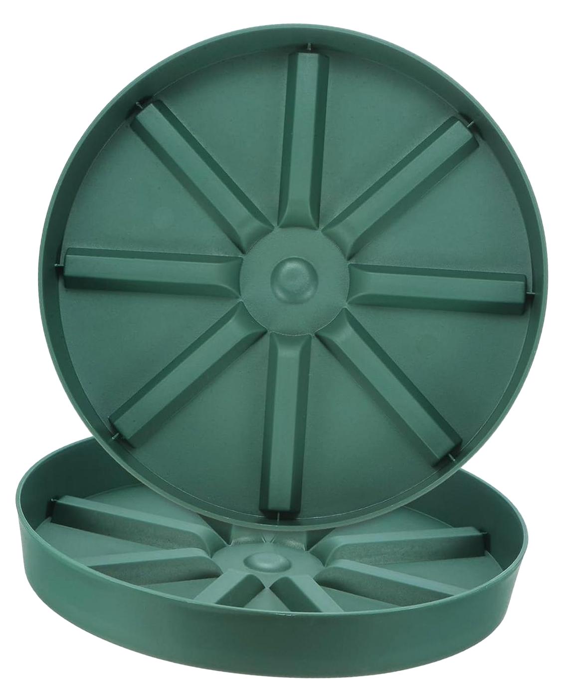Fuliko 2-Pack Plant Saucer, 7 Inch Pot Trays, Thick Anti-Rot Plastic ...