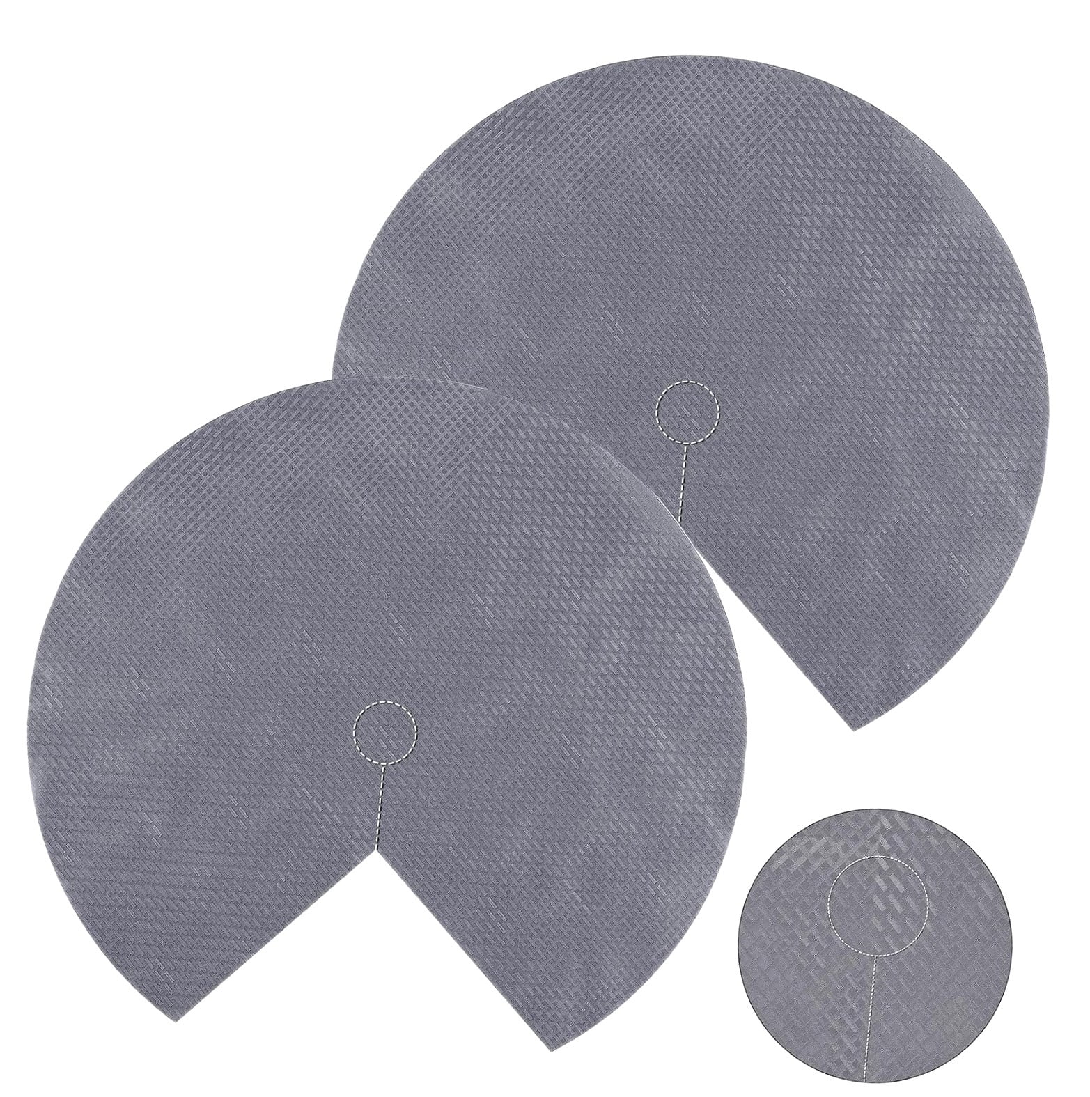 Fuliko 2 Pcs Lazy Liner 26 Inch Non Adhesive Circle Kitchen Liners ...