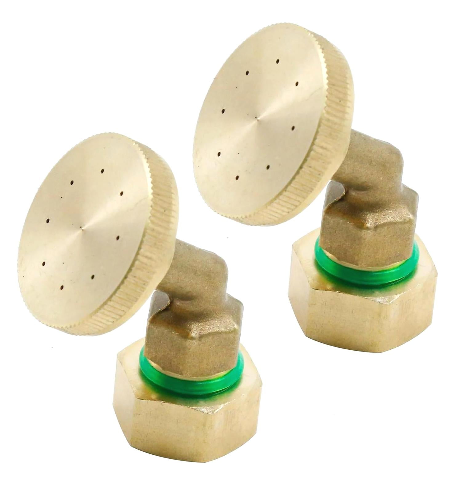 Fuliko 2-Piece Misting Spray Nozzle Set, 8-Hole Adjustable Water Spray ...