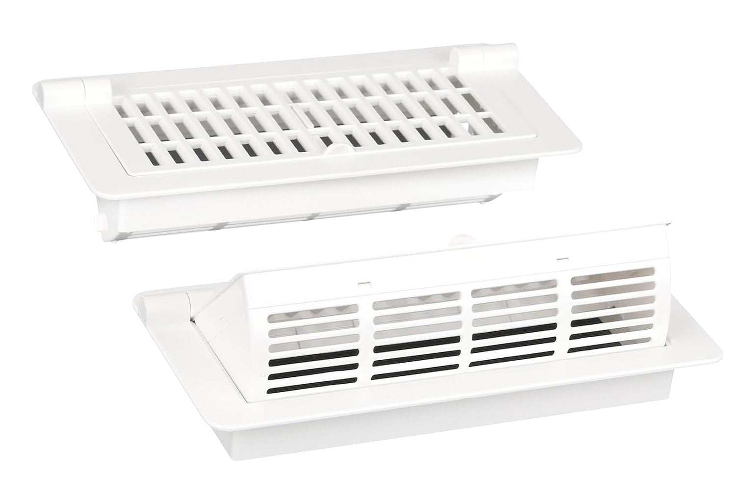 Fuliko 2-in-1 Air Vent Deflector and Floor Register Cover, 4x10 Size, 2 ...