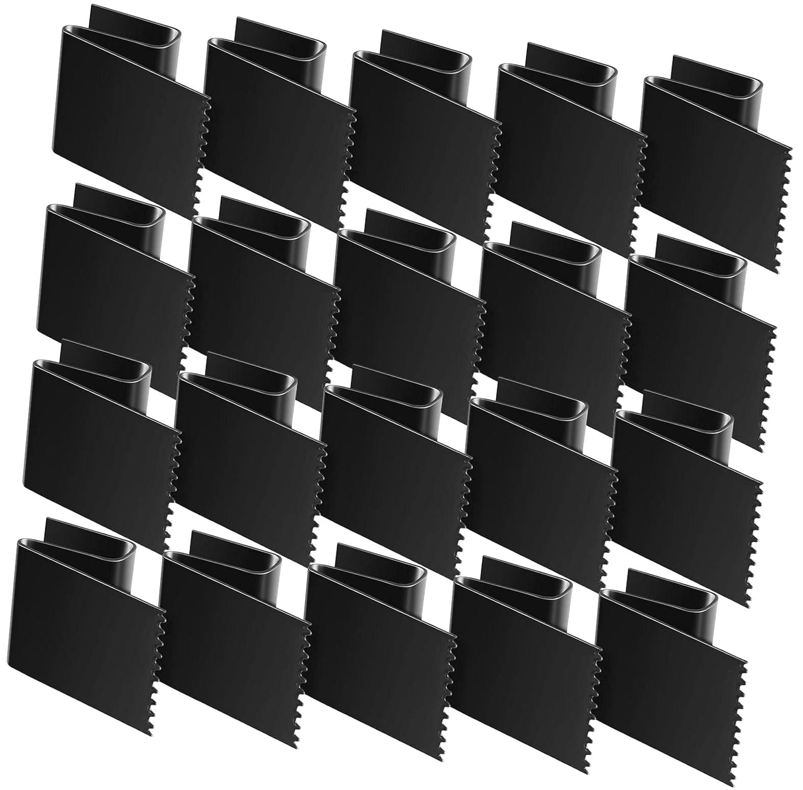 Fuliko 20 Pcs Hurricane Window Clips Hurricane Plywood Clips Carbon ...