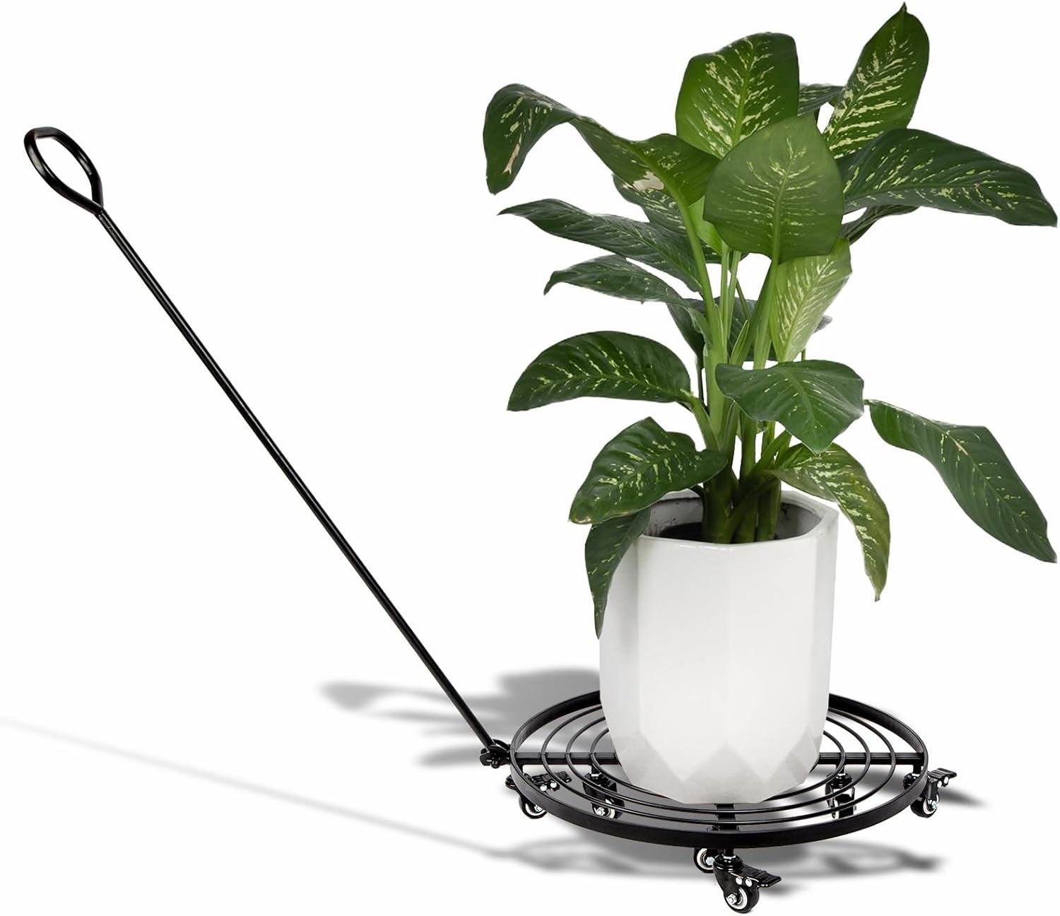 Fuliko 20-inch Plant Dolly with Wheels – Mobile Base for Indoor ...