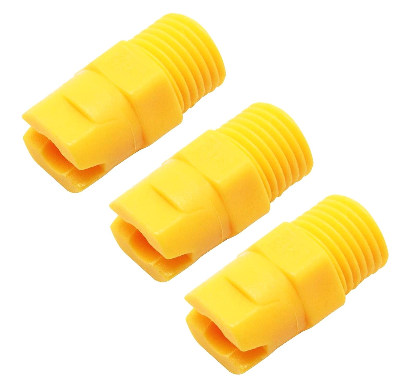 Fuliko 20Pcs Sprayer Nozzle Tips 1/4 BSPT Male Thread Plastic Flat Fan ...