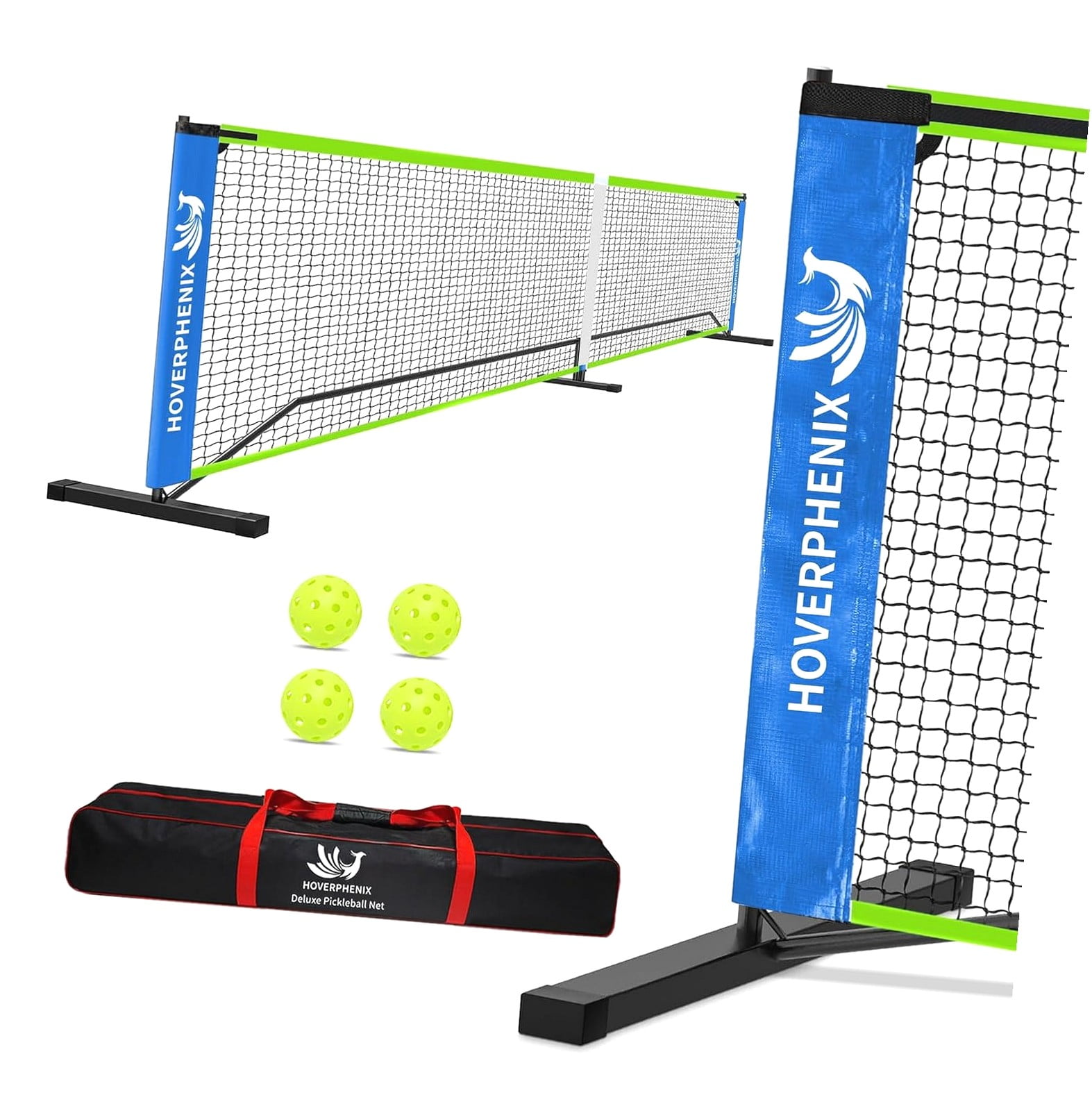 Fuliko 22FT Regulation Size Net for Driveway, Balls and Carry Bag ...