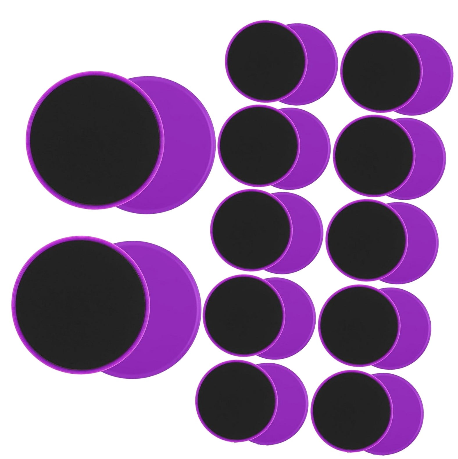 Fuliko 24 Pcs Core Sliders for Working Out Abdominal Exercise Gliding ...