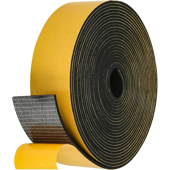 Fuliko 26-Foot Weather Stripping Seal (2 Inch by 1/8 Inch) for Doors ...