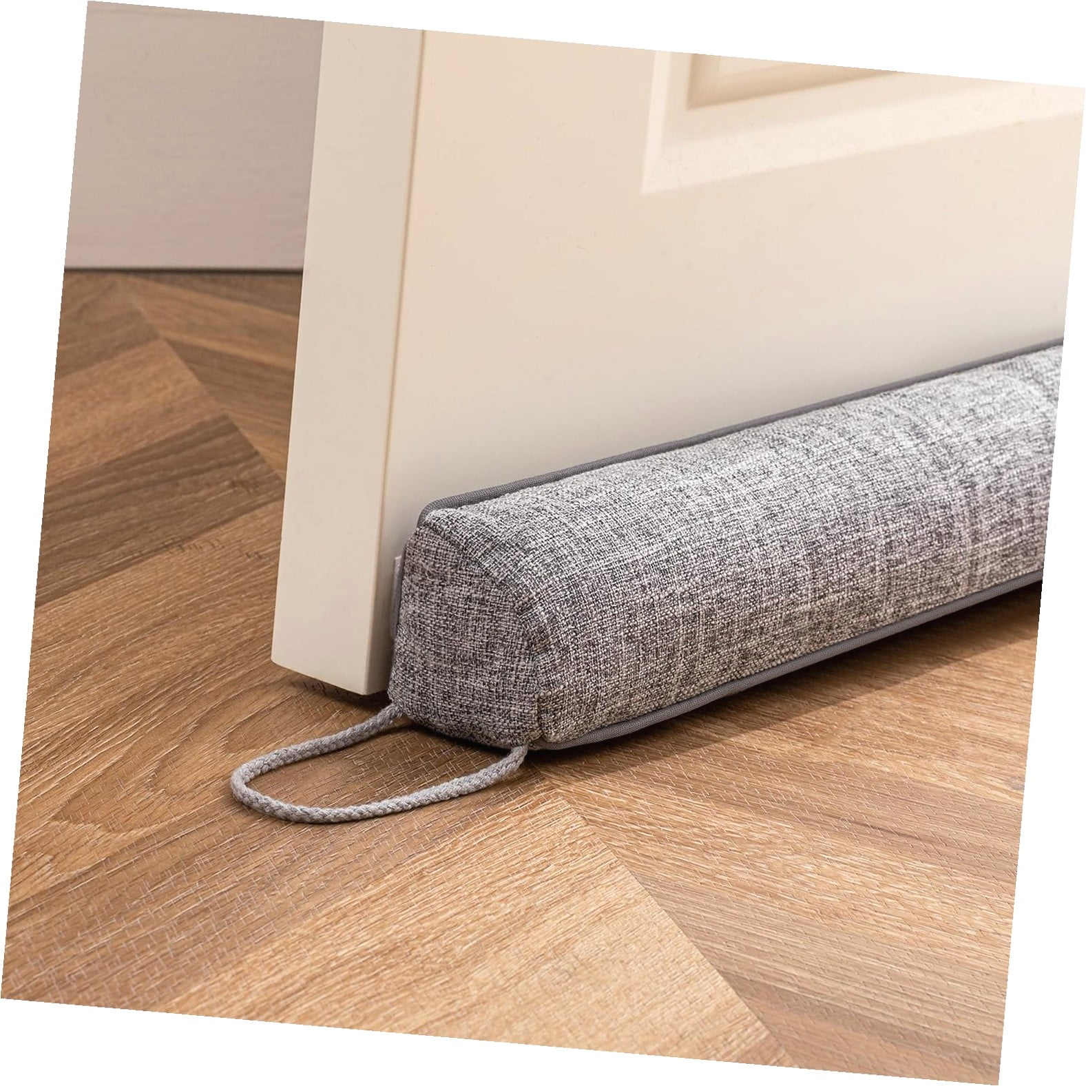Fuliko 28-inch Door Draft Stopper, Linen Soundproof and Draft Blocker ...