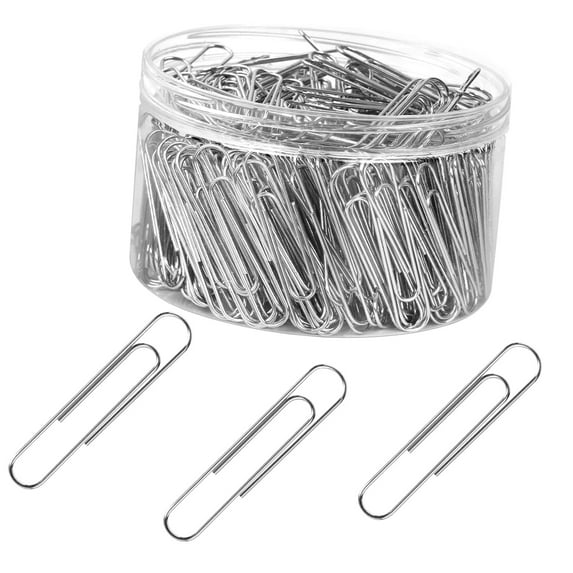 Fuliko 280 Pieces Large Paper Clips, 2 Inch Paper Clips, Silver ...