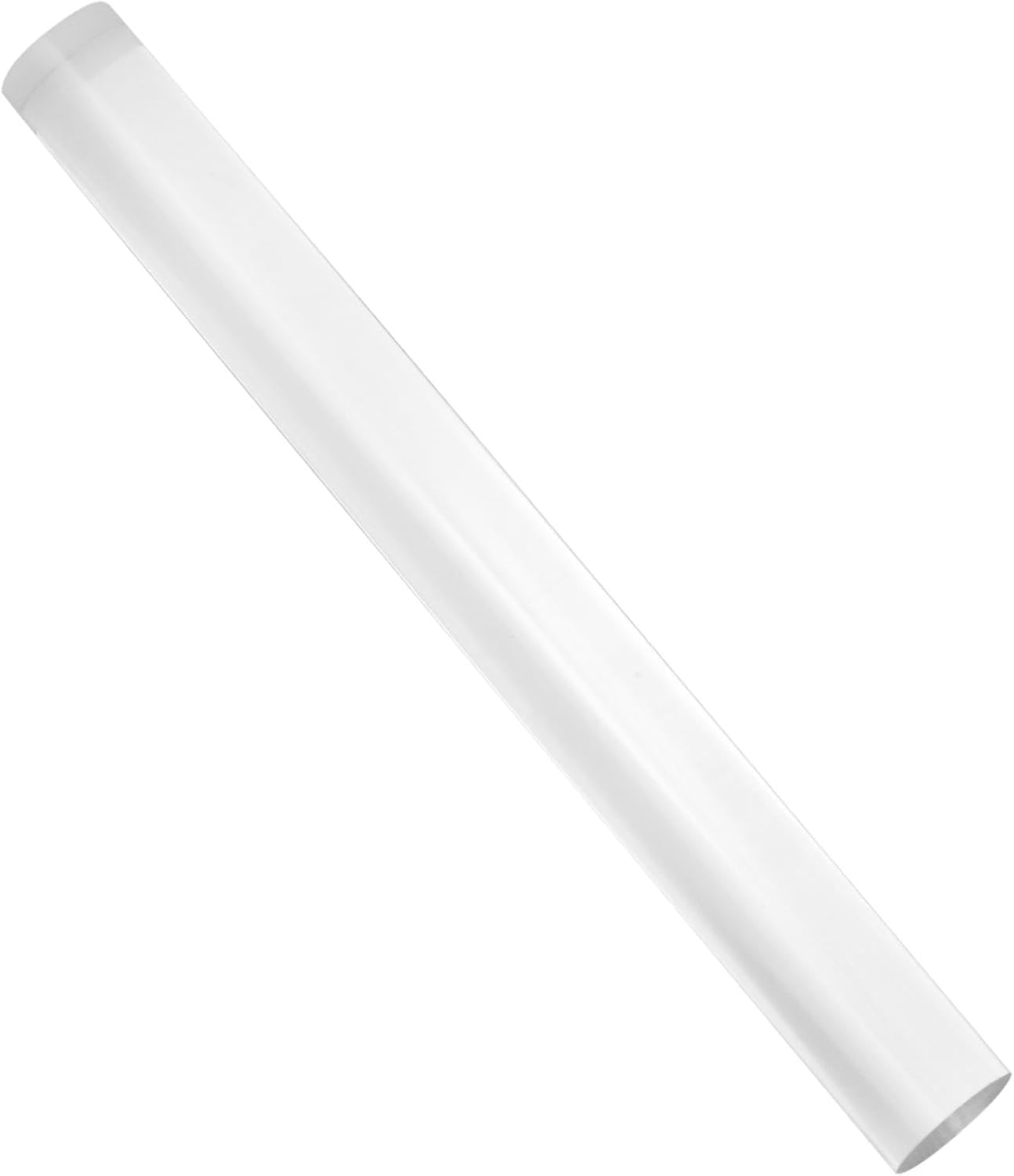 Fuliko 2PCS Clear Polymer Clay Roller, Non-Stick Rolling Pin Acrylic Tube, Thickness Guides for ...