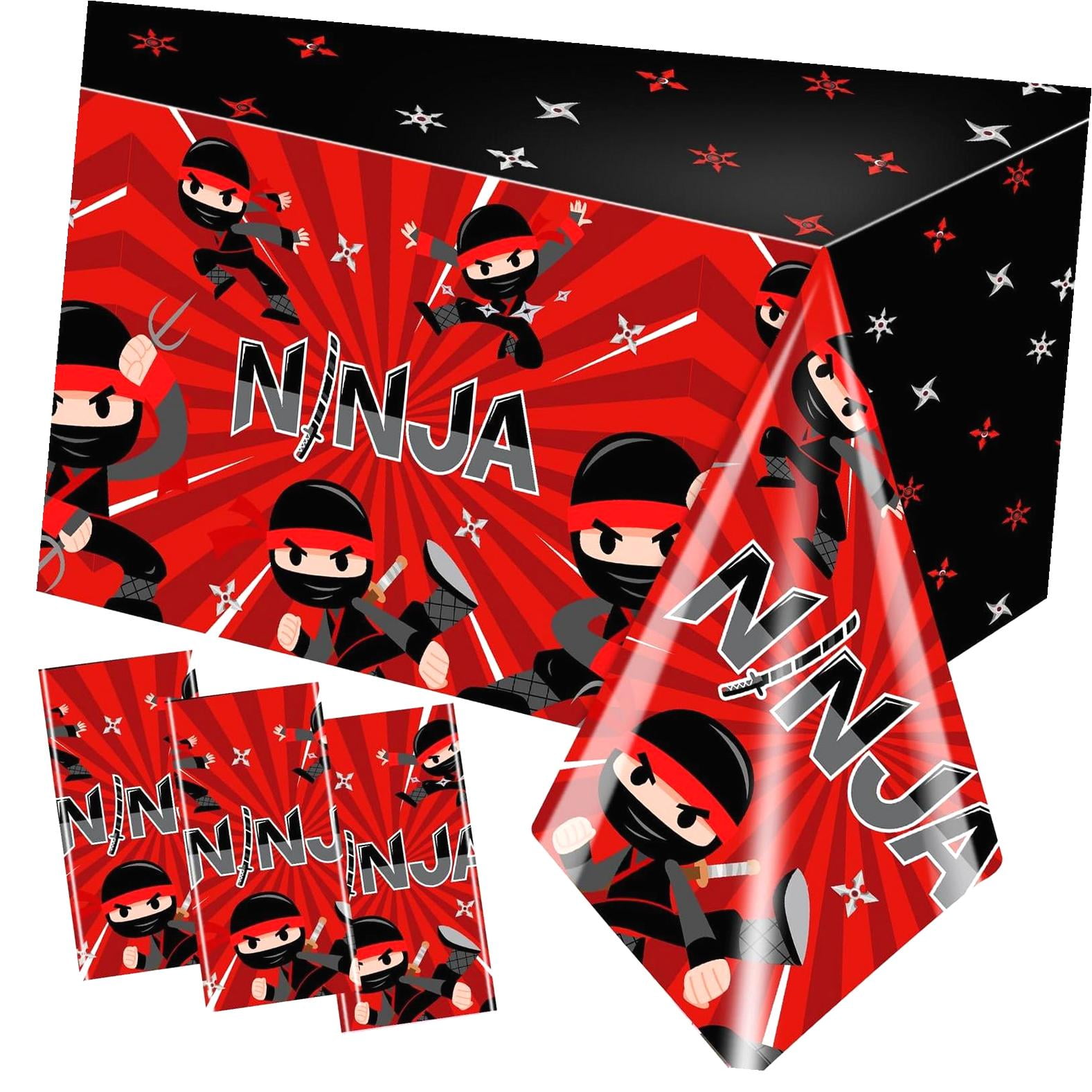 Fuliko 3 Karate-Themed Birthday Tablecloths for ' Master Party ...
