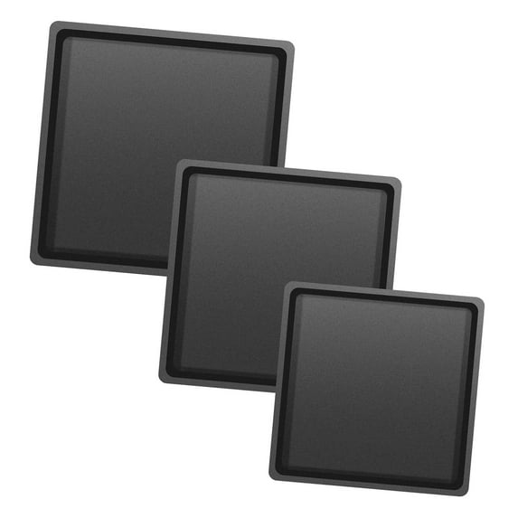 Fuliko 3 Size Square Stepping Stone Internal Diameters 9.3" 12.6" and ...