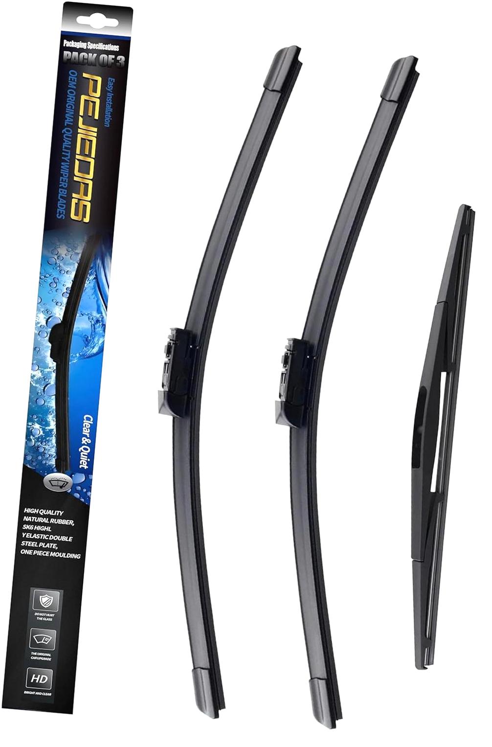 Fuliko 3 Wiper Blades, with Crosstrek 2018-2021/ Impreza 2017-2021, (26 ...