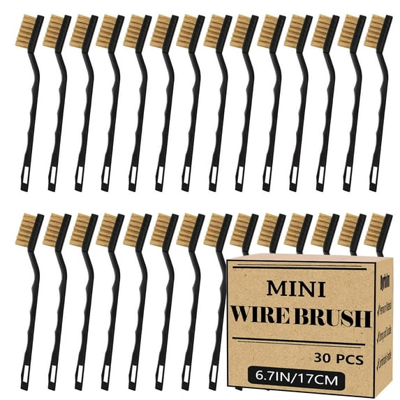 Fuliko 30 Pieces Wire , Steel , Curved Handle Masonry Scratch , Metal ...