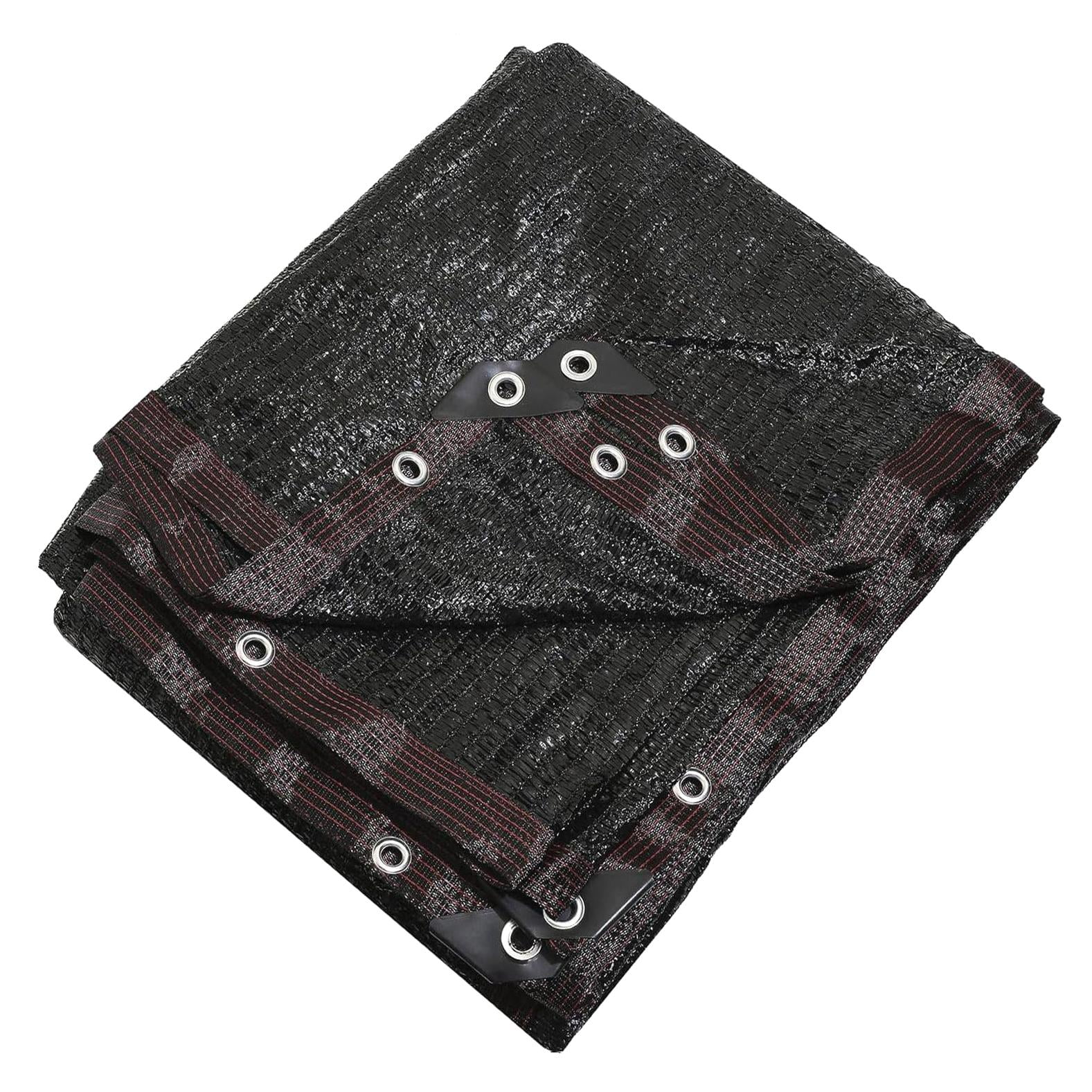 Fuliko 30% Shade Fabric Sun Protection Cloth, Mesh Cover with Grommets ...