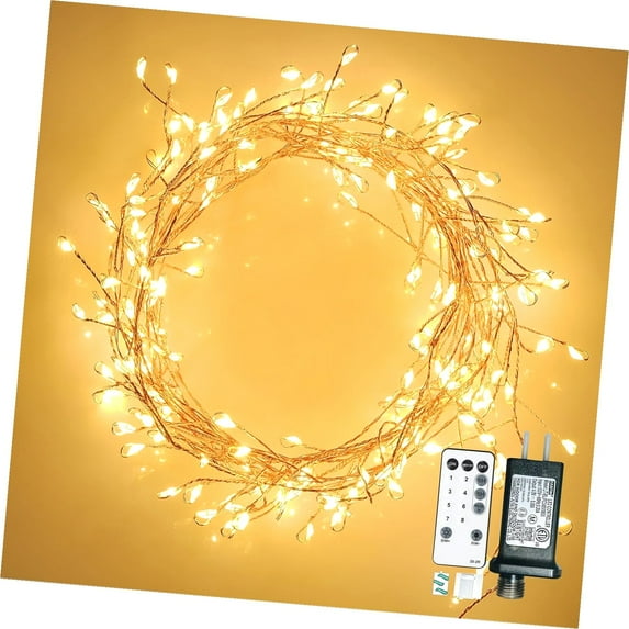 Fuliko 300 featuring Remote Control, Warm White Light, 8 Lighting Modes ...