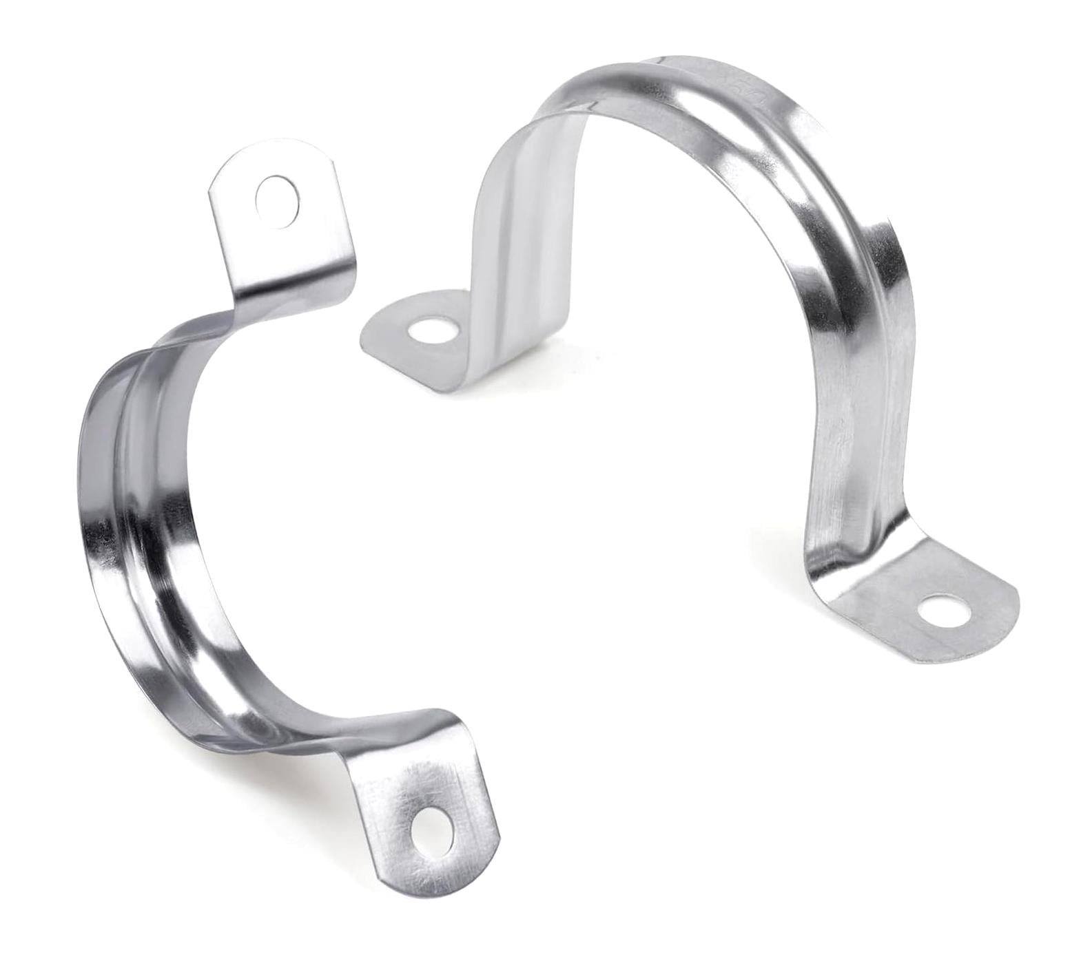Fuliko 30PCS 1-1/4 inch Steel Conduit Clamps, 2 Holes Cable U Bracket ...