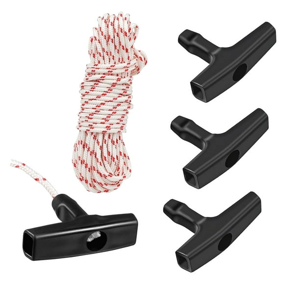 Fuliko 32.8ft 9/64"(3.5mm) Pull Cord Rope / Handle, Lawn Mower Pull ...