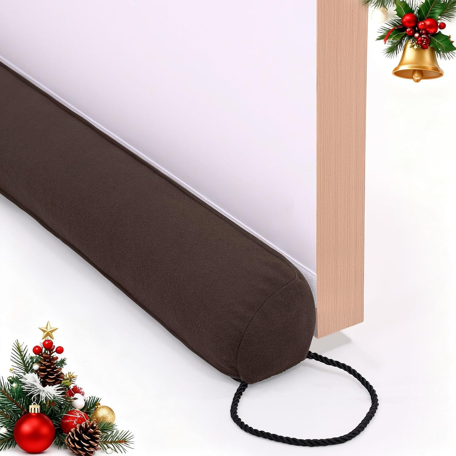 Fuliko 34 Inch Door Draft Stopper, Hot Air with Removable Washable ...