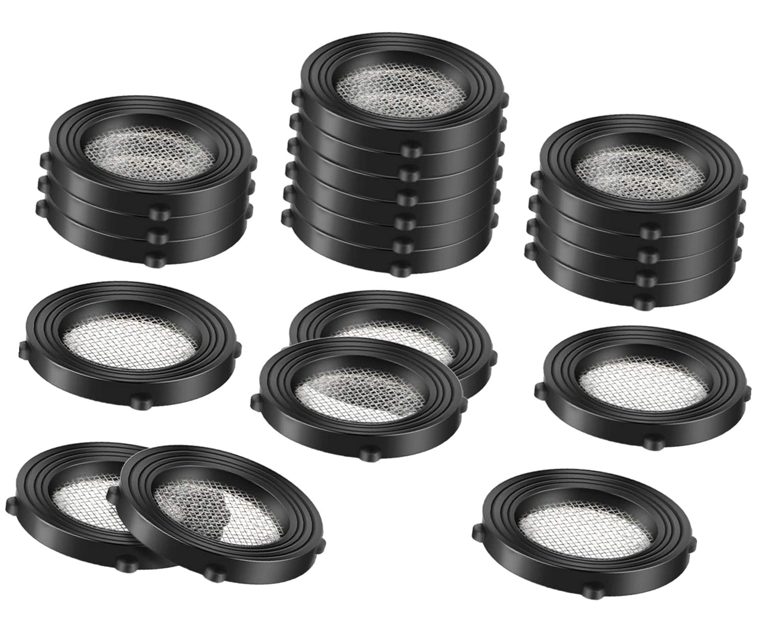 Fuliko 35 Pack Rubber Washers and Seals, Self-Retaining to Securely Fit ...