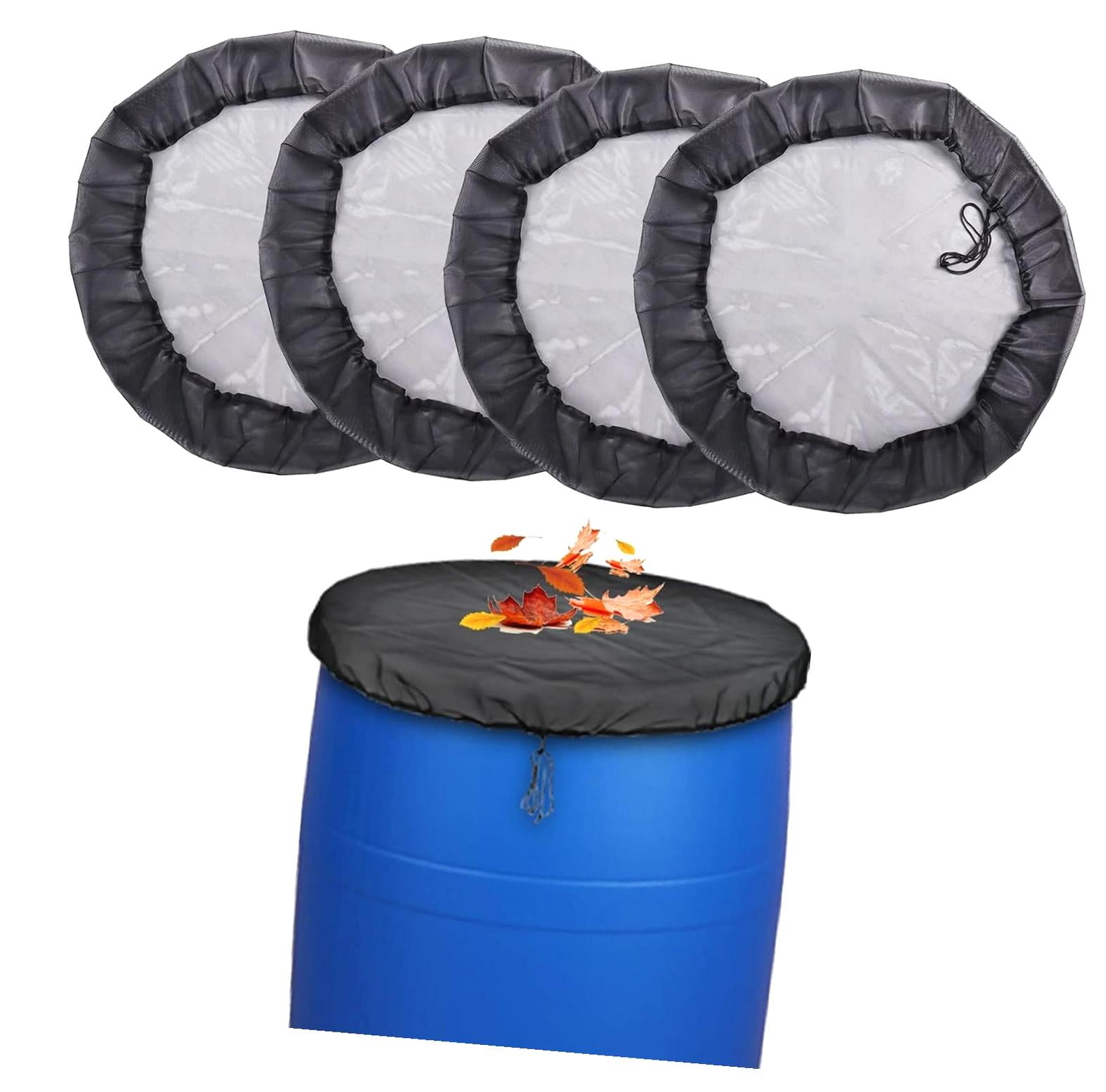 Fuliko 39 Inch Mesh Cover for Rain Barrel 4 Pieces Rain Screen Water ...