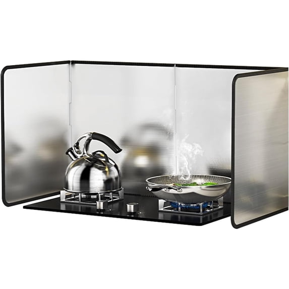Fuliko 4-Sided Splatter , Foldable Steel Oil Splatter Screens for ...