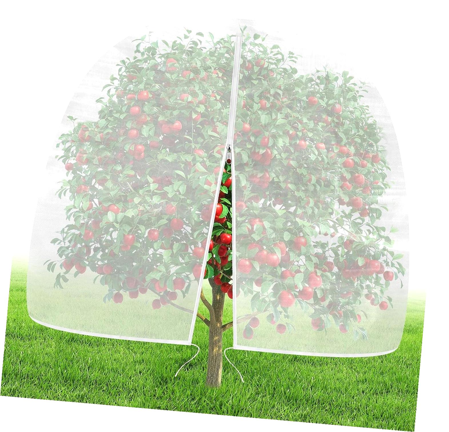 Fuliko 4 x 5 Ft Garden Plant and Fruit Protection Net, Blueberry Bush ...
