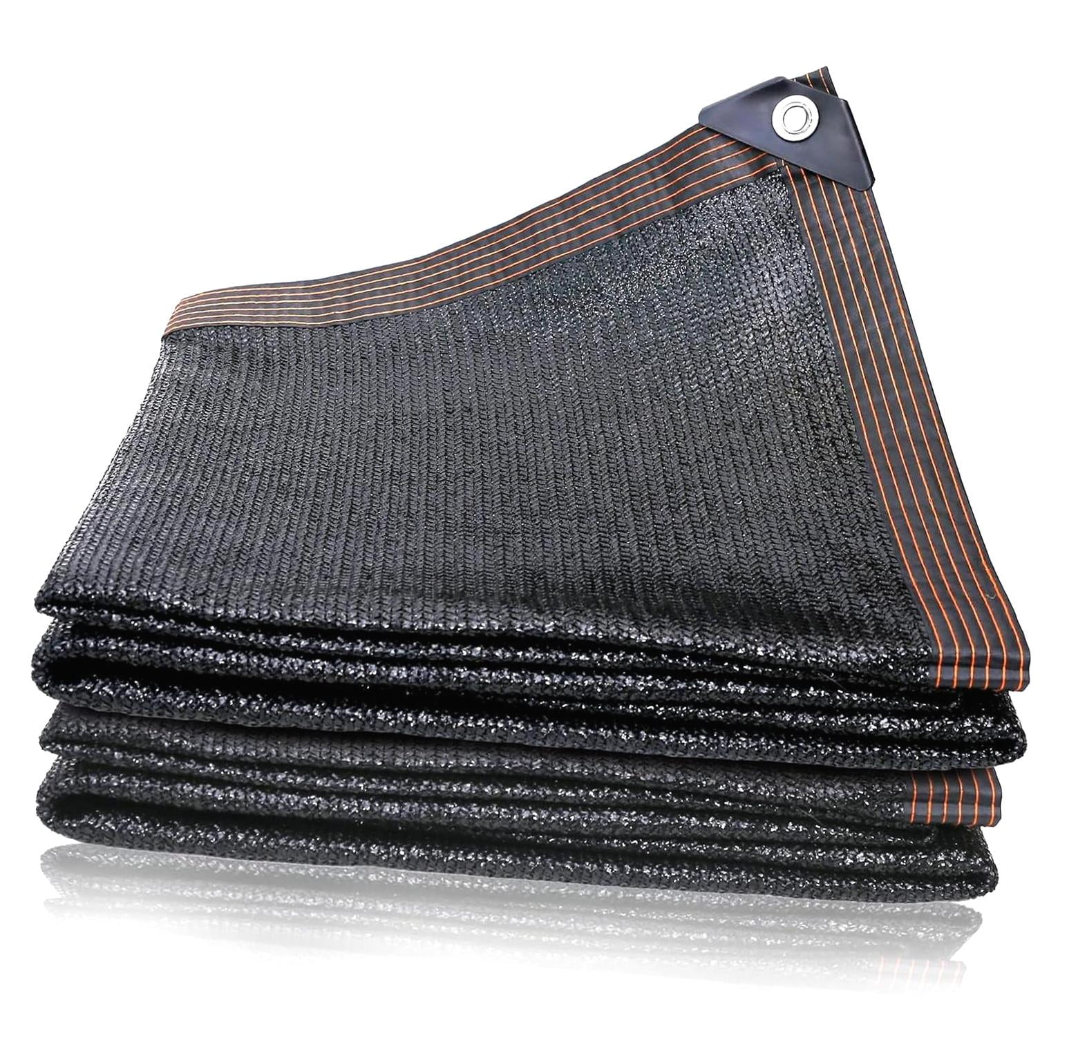Fuliko 40%-50% Shade Cloth, 10 x 10FT Mesh Tarp with Grommets, UV ...