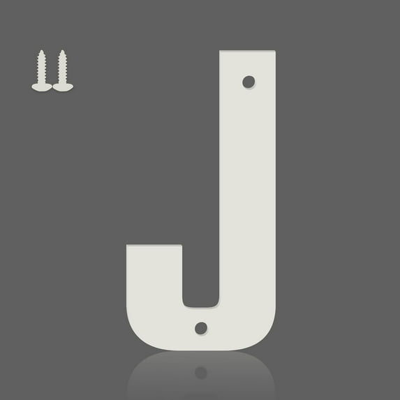 Fuliko 5 Inch Aluminum Metal Letters Rustproof, to Install Address ...