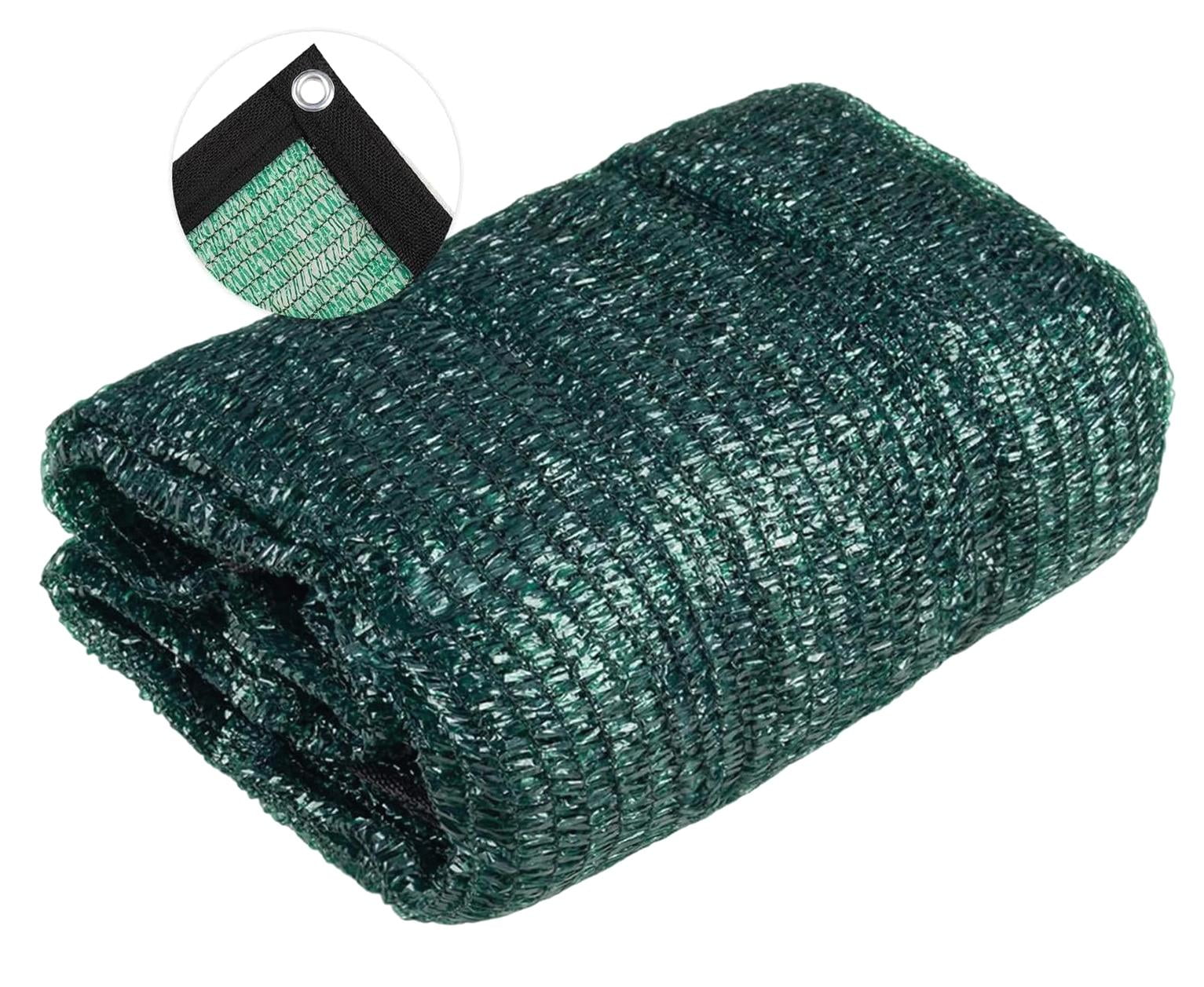 Fuliko 55% Sun Shade Mesh Tarp with Grommets, 10x12ft, for Garden ...