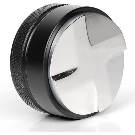 Fuliko 58mm Coffee Distributor Tamper, Coffee Leveler , 4 Angled Slopes ...