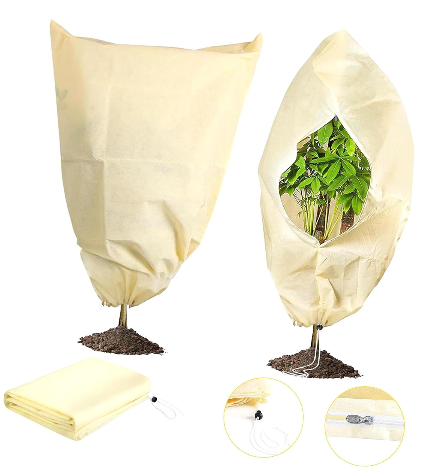 Fuliko 59" x 39.3" Plant for Freeze, Large Frost Guard Cloth Featuring ...