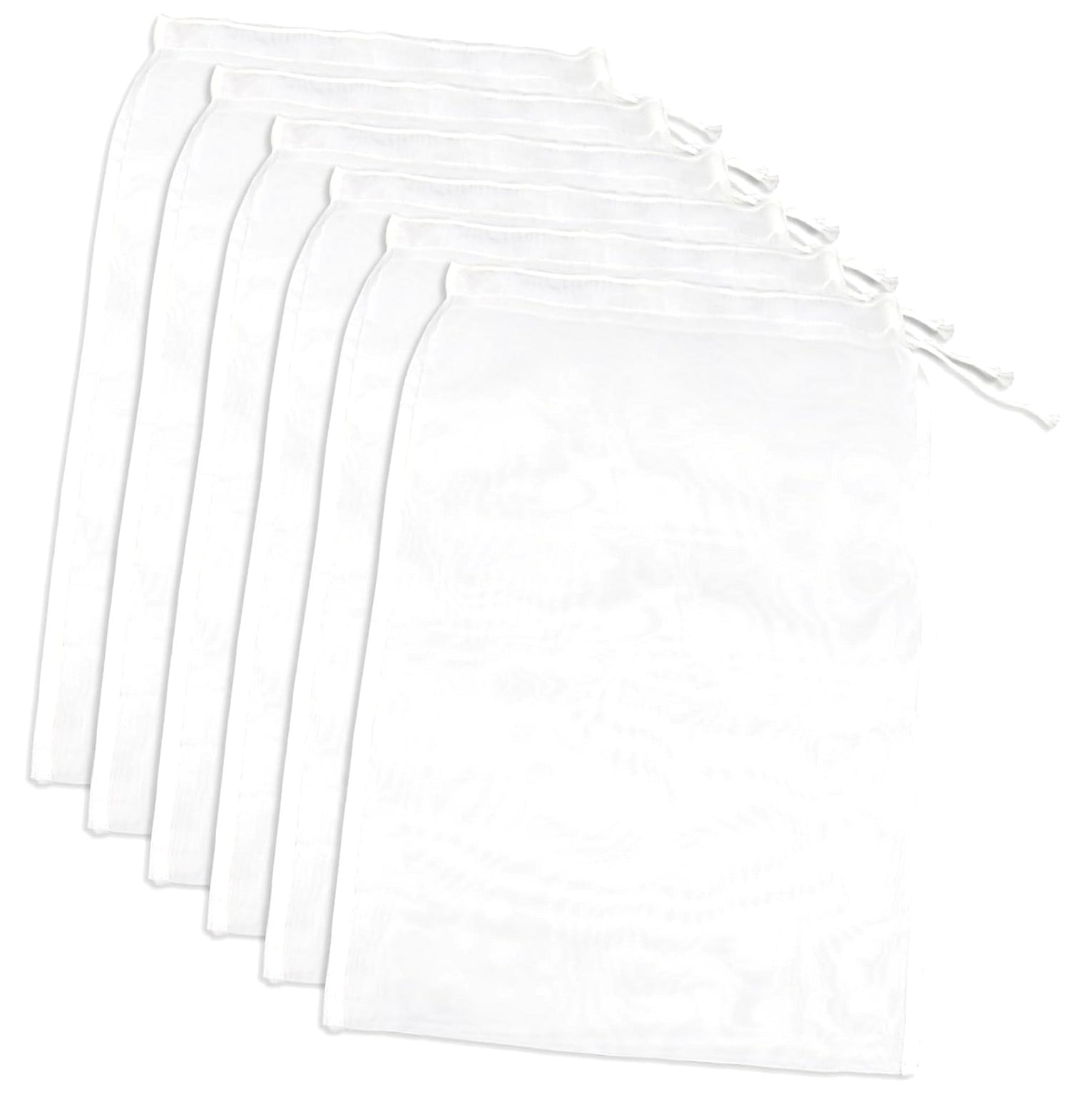 Fuliko 6 PCS Nut Milk Bag Filters, 12x18 Inch Fine Cheese Cloth ...