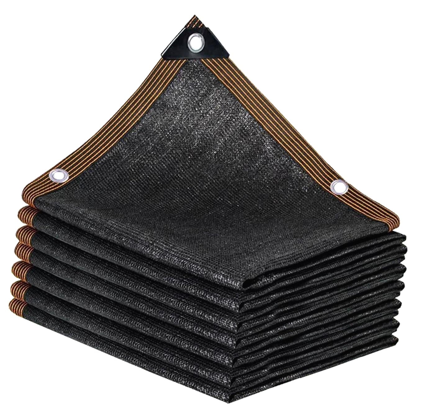 Fuliko 60-70% Shade Cloth with Grommets, Sunblock Shade Sail Mesh Tarp ...