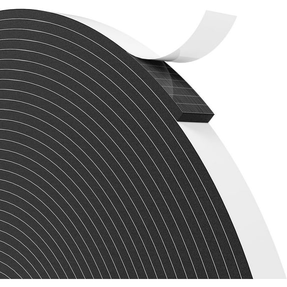 Fuliko 66FT Weather Stripping Soundproof Tape with Adhesive ...