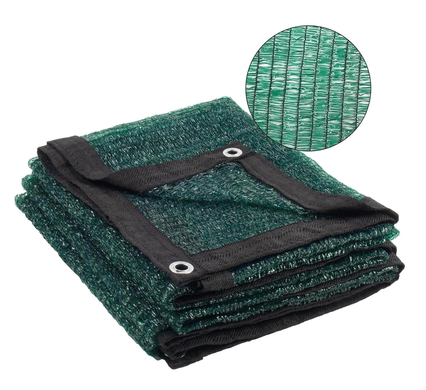 Fuliko 70% Shade Net, 10x12ft Mesh Cover with Grommets, Ideal for ...