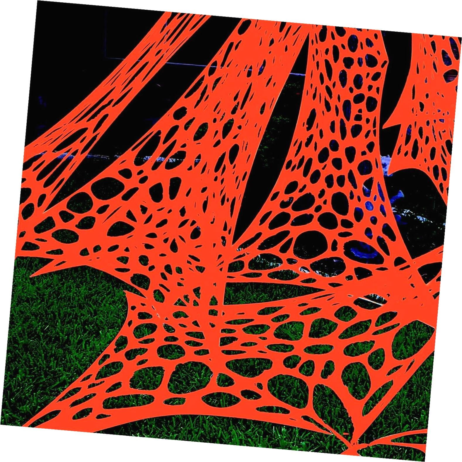 Fuliko 700 Sqft Spider Web Decor, Glow-in-the-Dark Beef Netting for ...