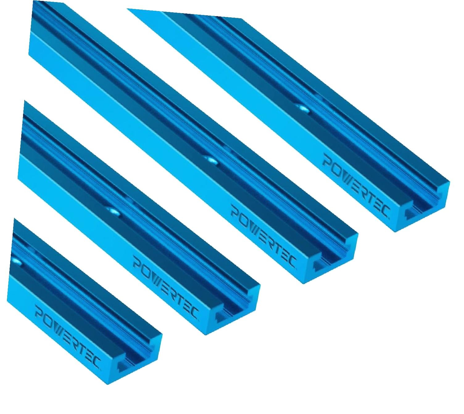 Fuliko 71372V 36 Inch Double-Cut T-Track with Pre-Drilled Holes, 4 Pack ...