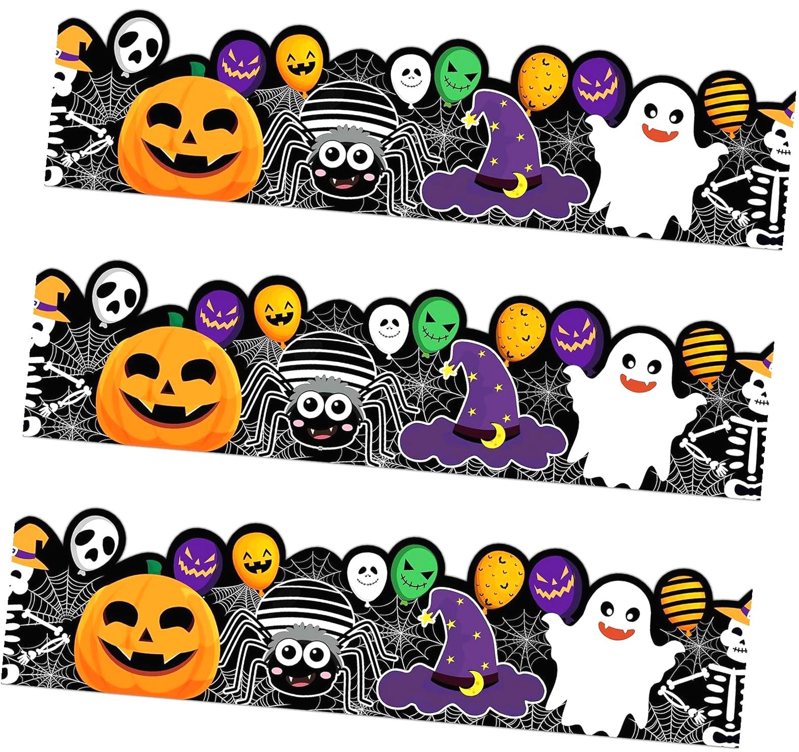 Fuliko 72 Feet Themed Bulletin Board Borders for Classroom Decoration ...