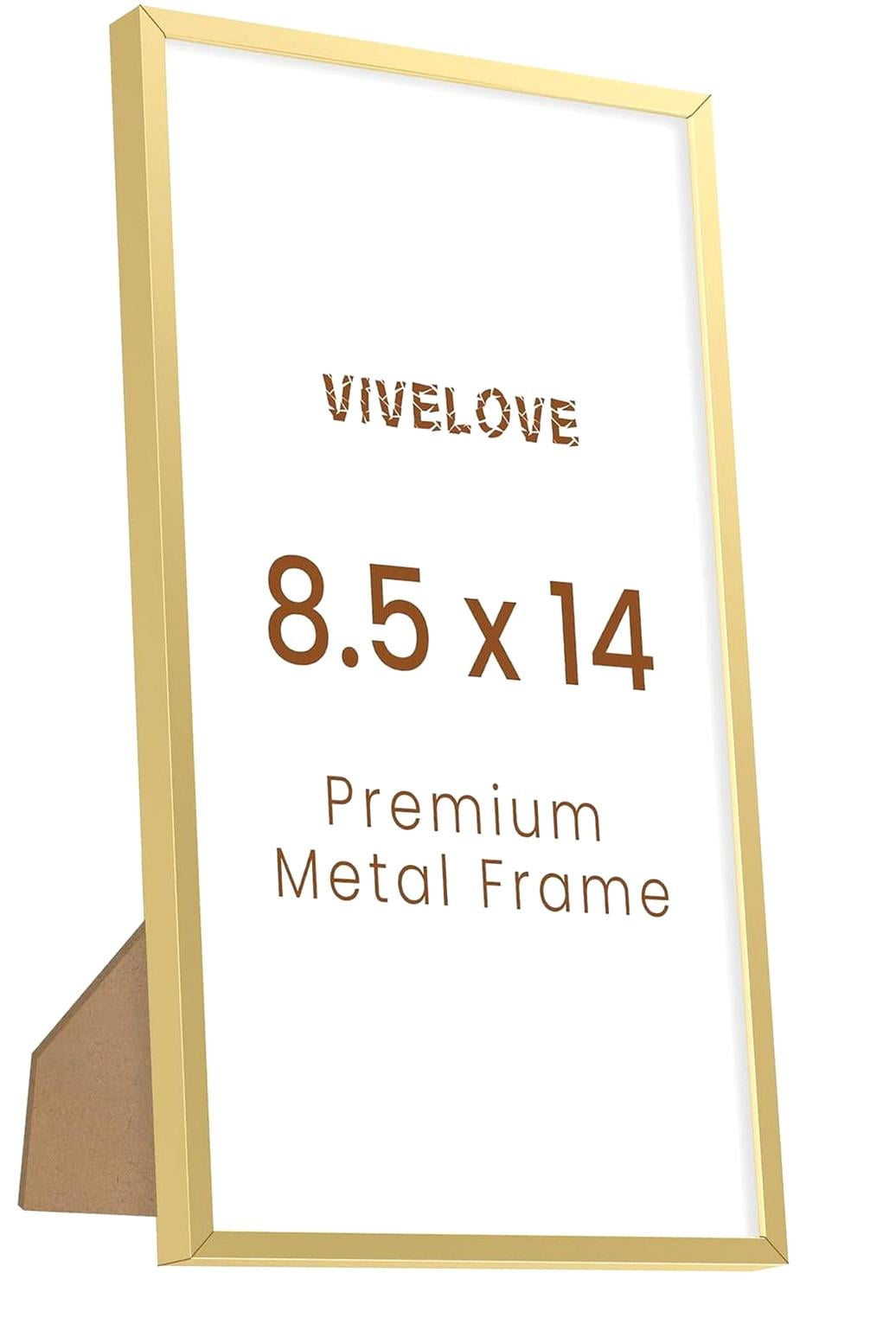 Fuliko 8.5x14 Single Photo Frame - Designed for Wall and Tabletop ...