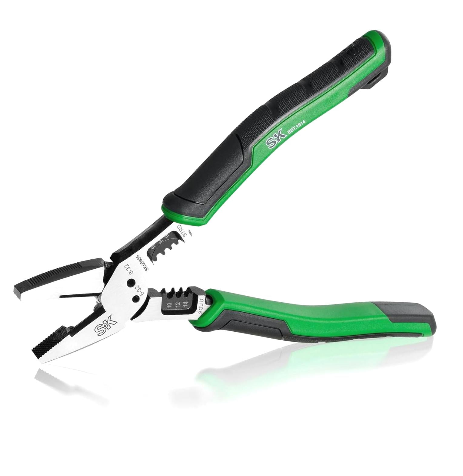 Fuliko 8-Inch Multi-use Linesman Pliers, 6 IN 1, Premium CR-V Steel ...