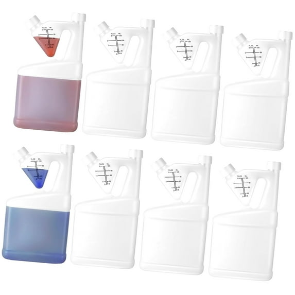 Fuliko 8 Pcs 32oz Tip Measure Containers Tip and Pour Chemical ...