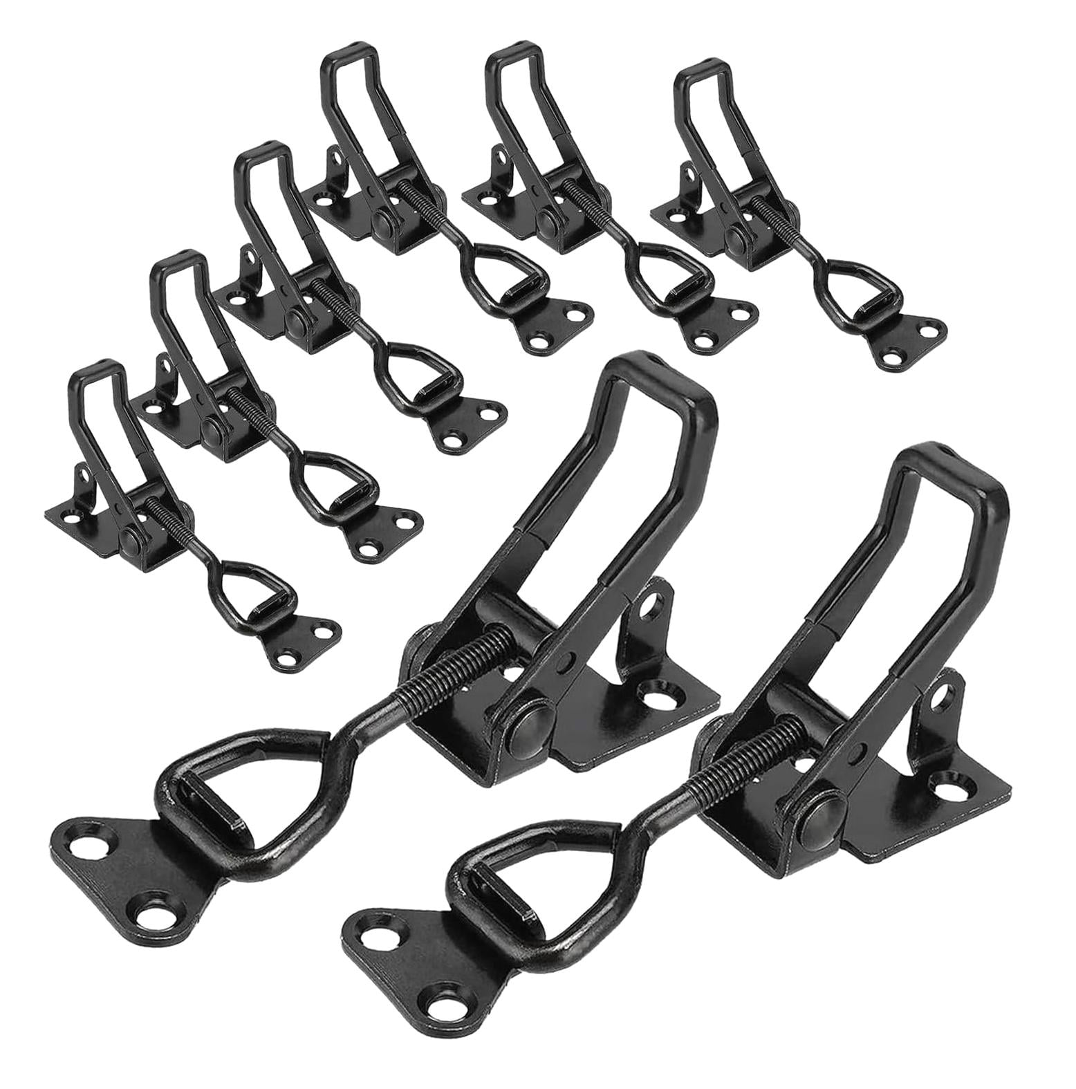 Fuliko 8 Pcs Toggle Clamp 4003 Style, 1320lbs Capacity Adjustable ...