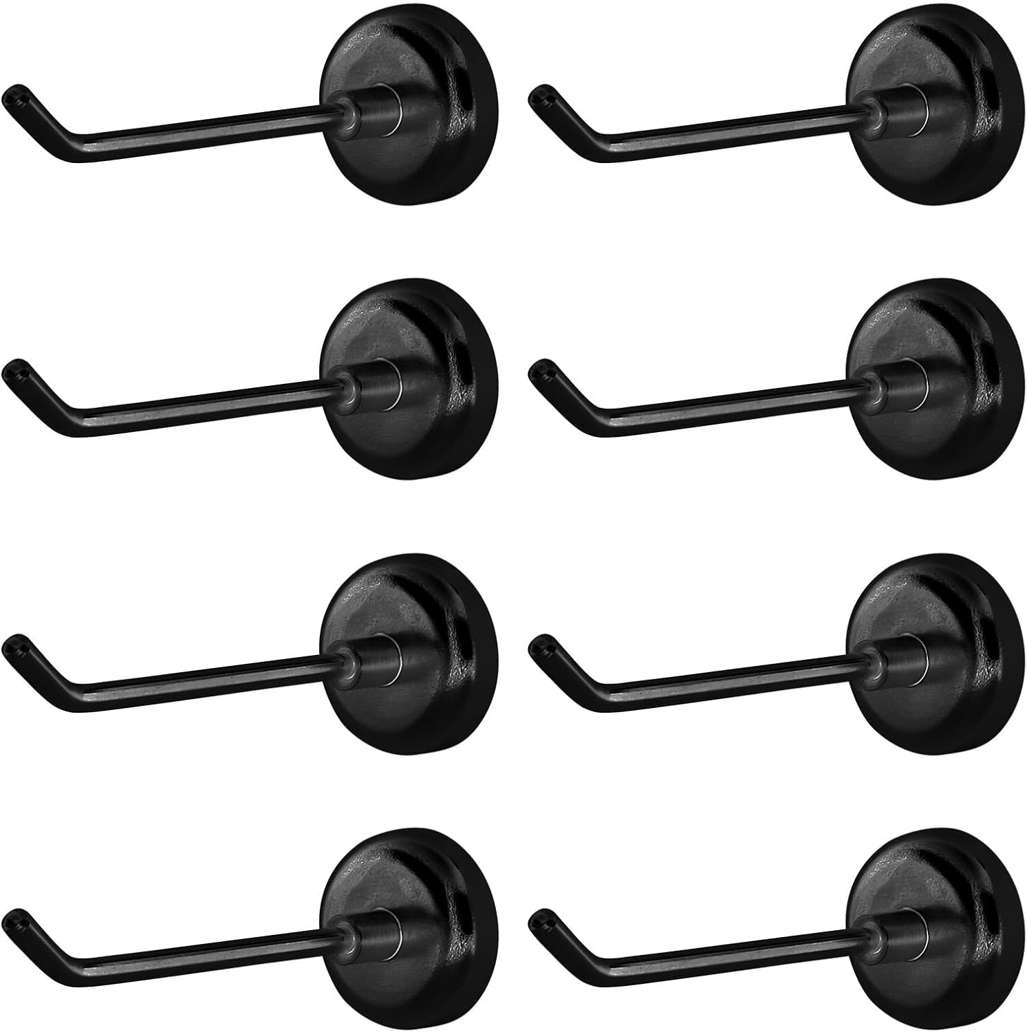Fuliko 8-Piece Hanger Set, Supports to 3.3 Pounds, Wall-Mountable for ...