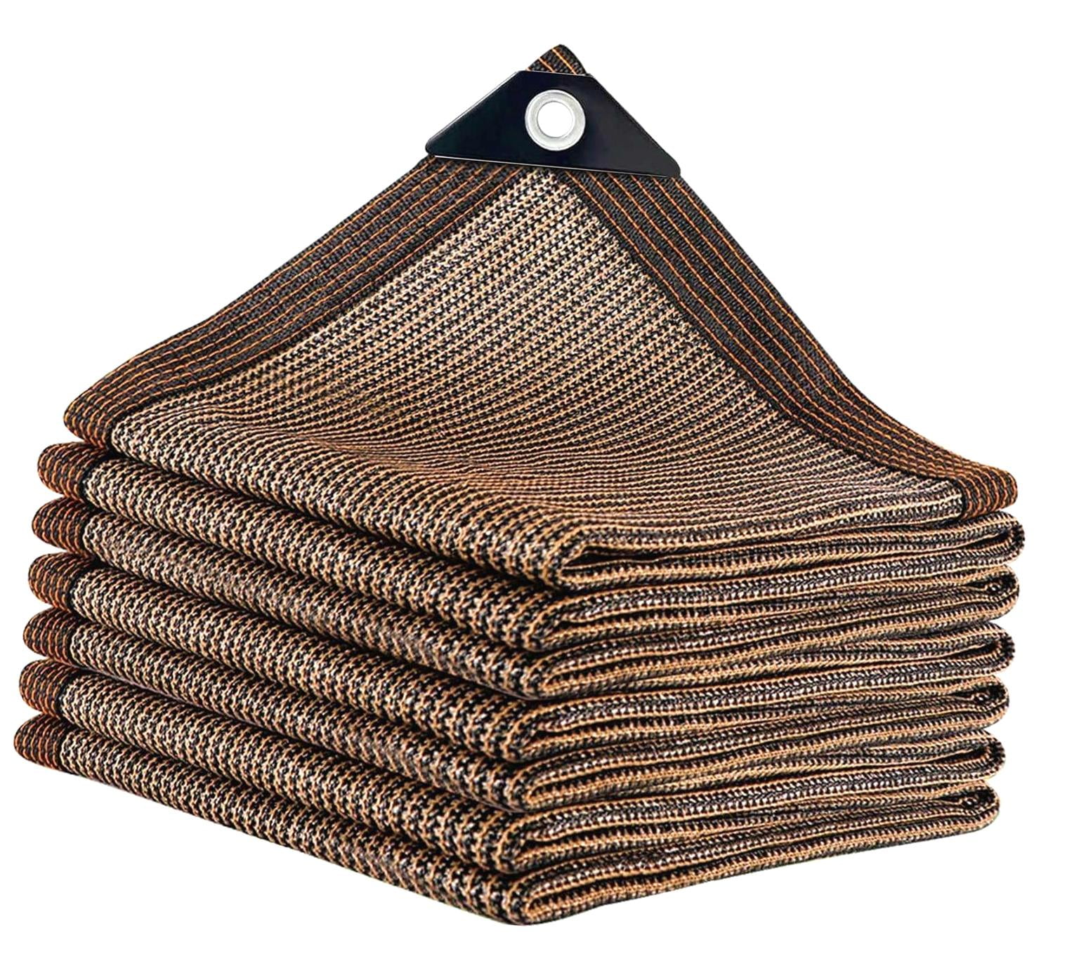 Fuliko 80% Shade Cloth, Mesh Cover with Grommets, Garden Sun Protection ...