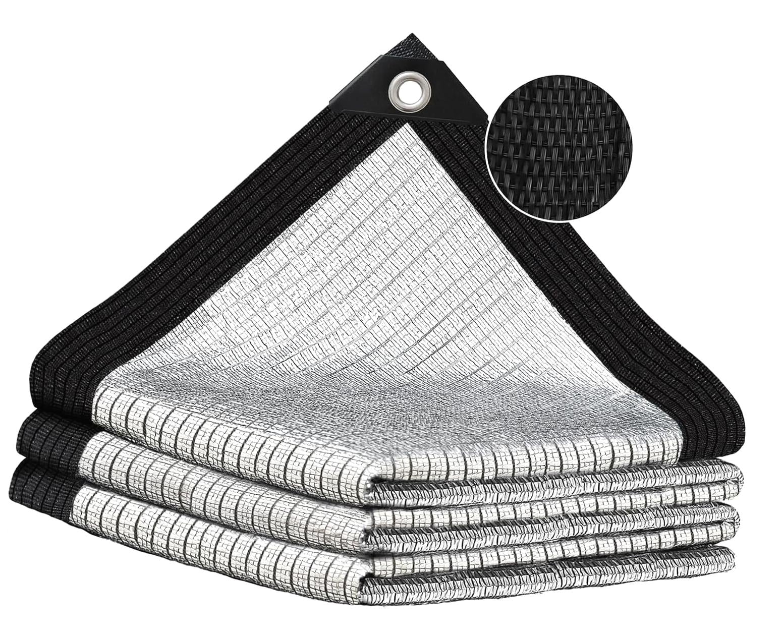 Fuliko 80% Silver Shade Cloth for Garden, Pergola, Greenhouse, Chicken ...