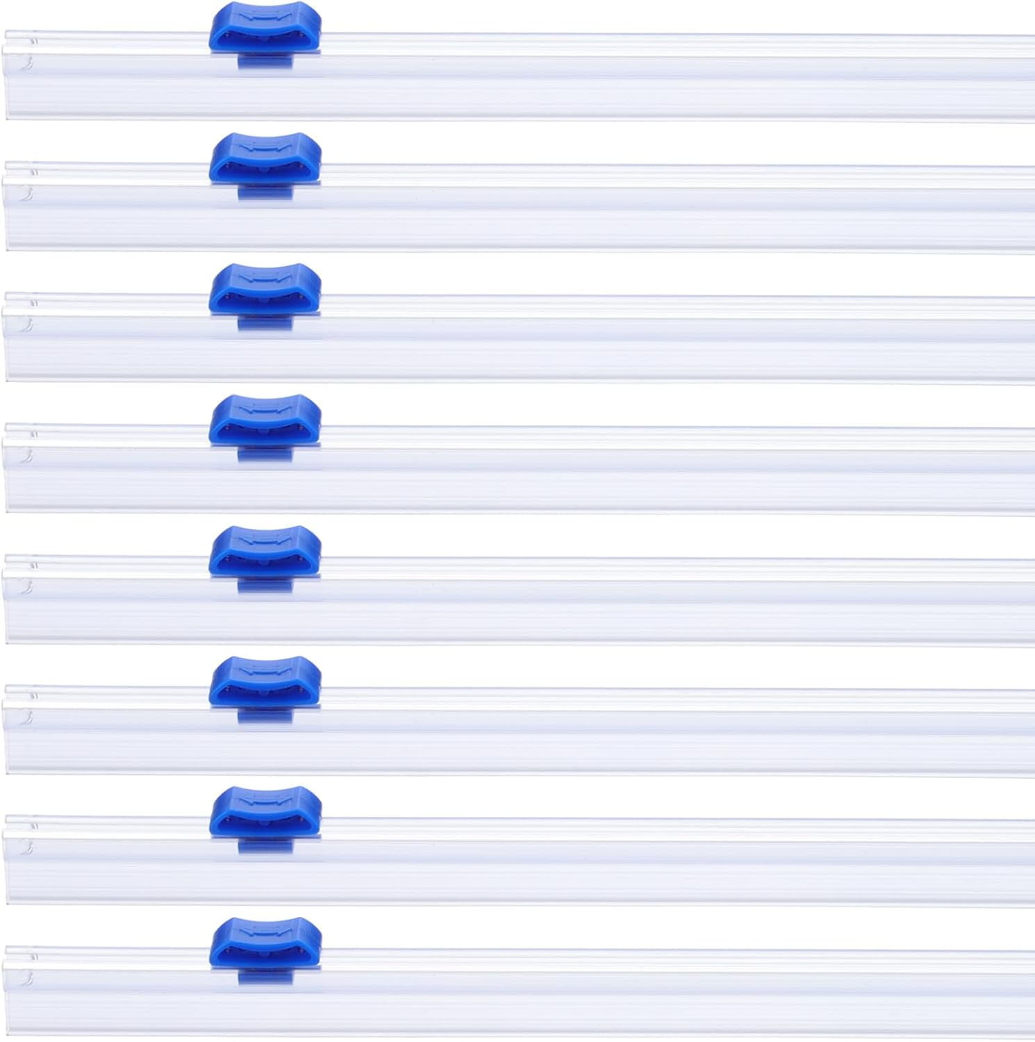 Fuliko 8pcs Plastic Wrap Cutter, 17in Plastic Wrap Slide Cutter Card ...