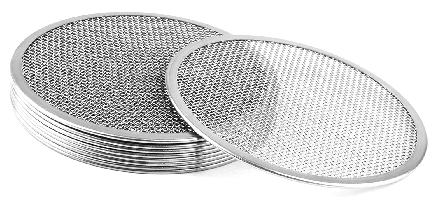 Fuliko 9 Pcs Steel Sprouting , Sprouting Jar Steel Screens for 86mm/3.3 ...