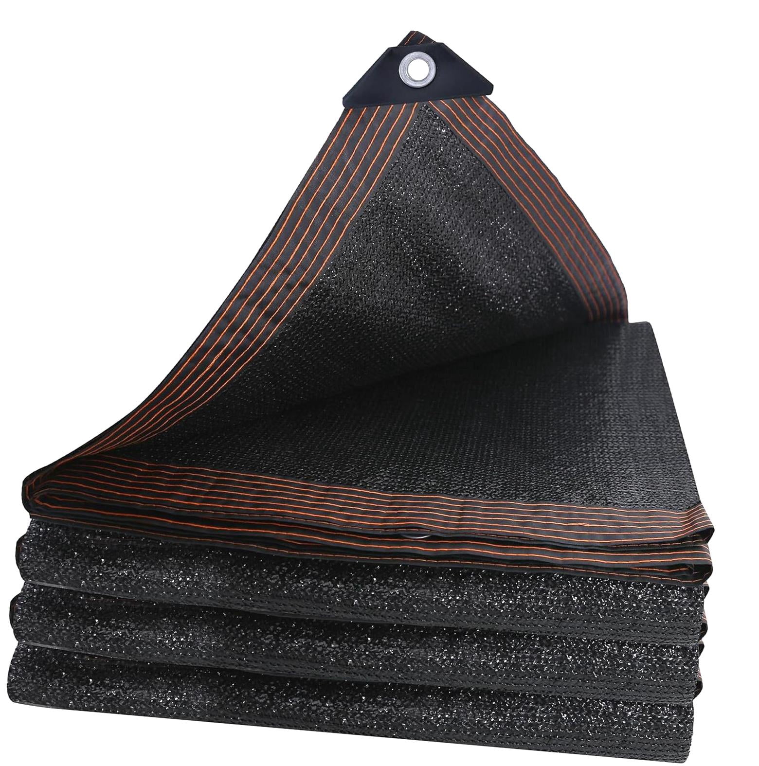 Fuliko 90% Shade Fabric, 8 x 10 Feet, Sun Shade Mesh with Strengthened ...