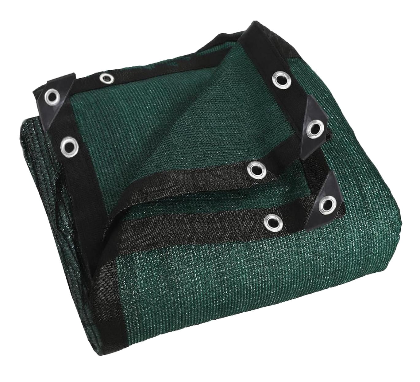 Fuliko 90% Shade Mesh Tarp, 12x20 Feet, with Taped Edges and Grommets ...